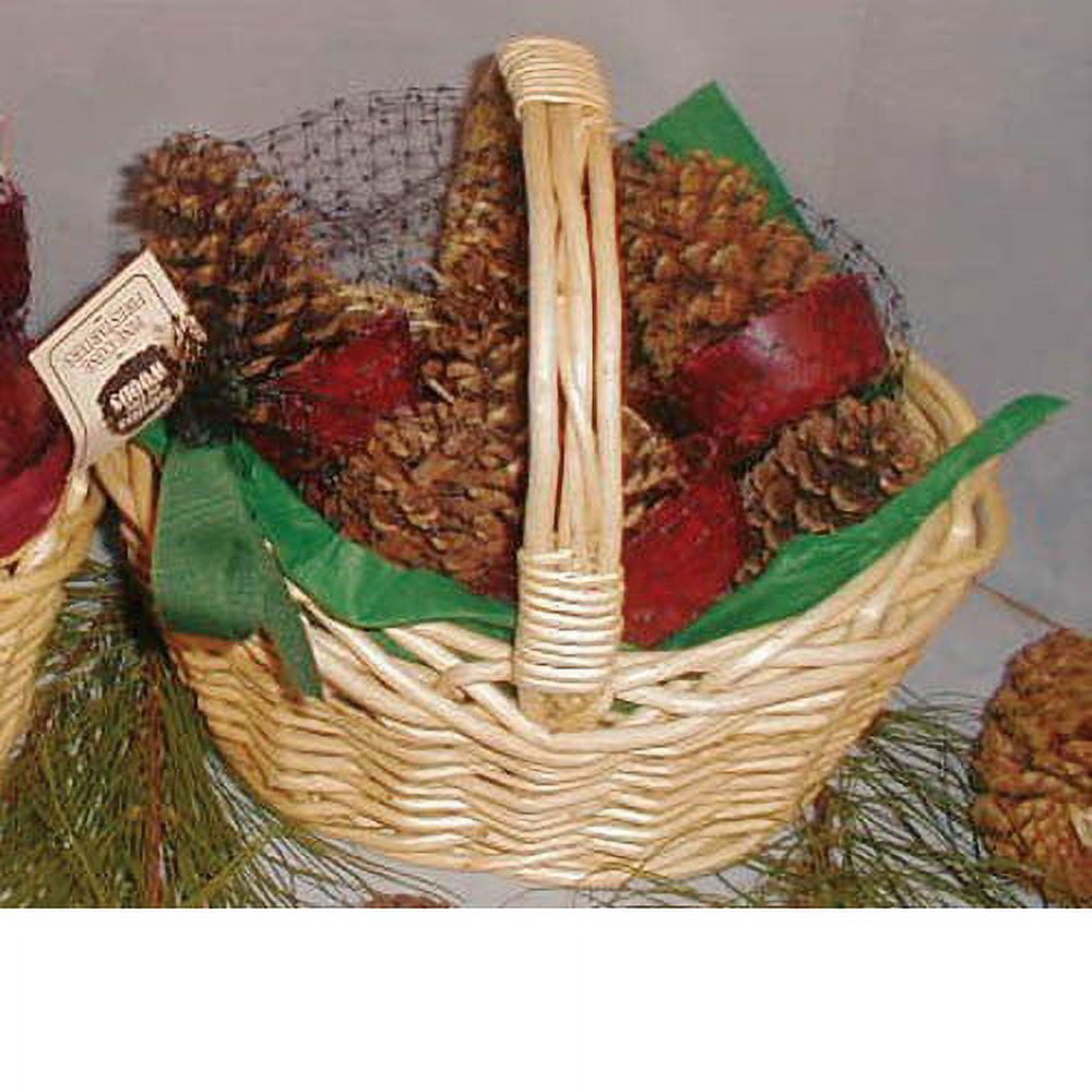 Chimney 47138 Cone Starter Willow Basket With 12 Pine Cone Fire ...