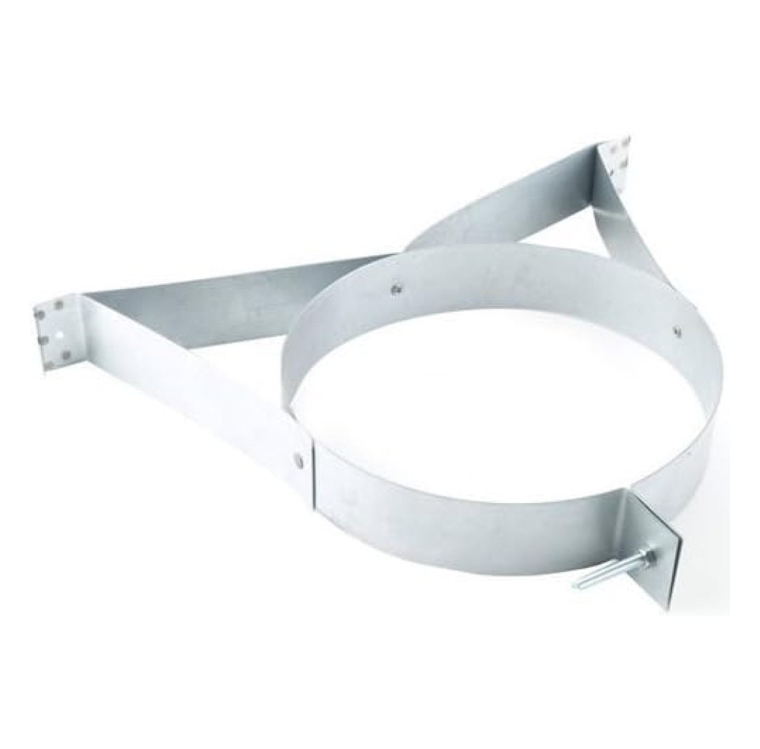 Chimney 69641 6 in. Dura-Vent Dura-plus Wall Strap- Galvanized Steel ...