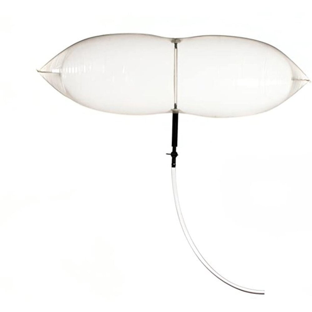 Chimney Balloon 24'' x 9'' Rectangular Fireplace Draft Stopper ...