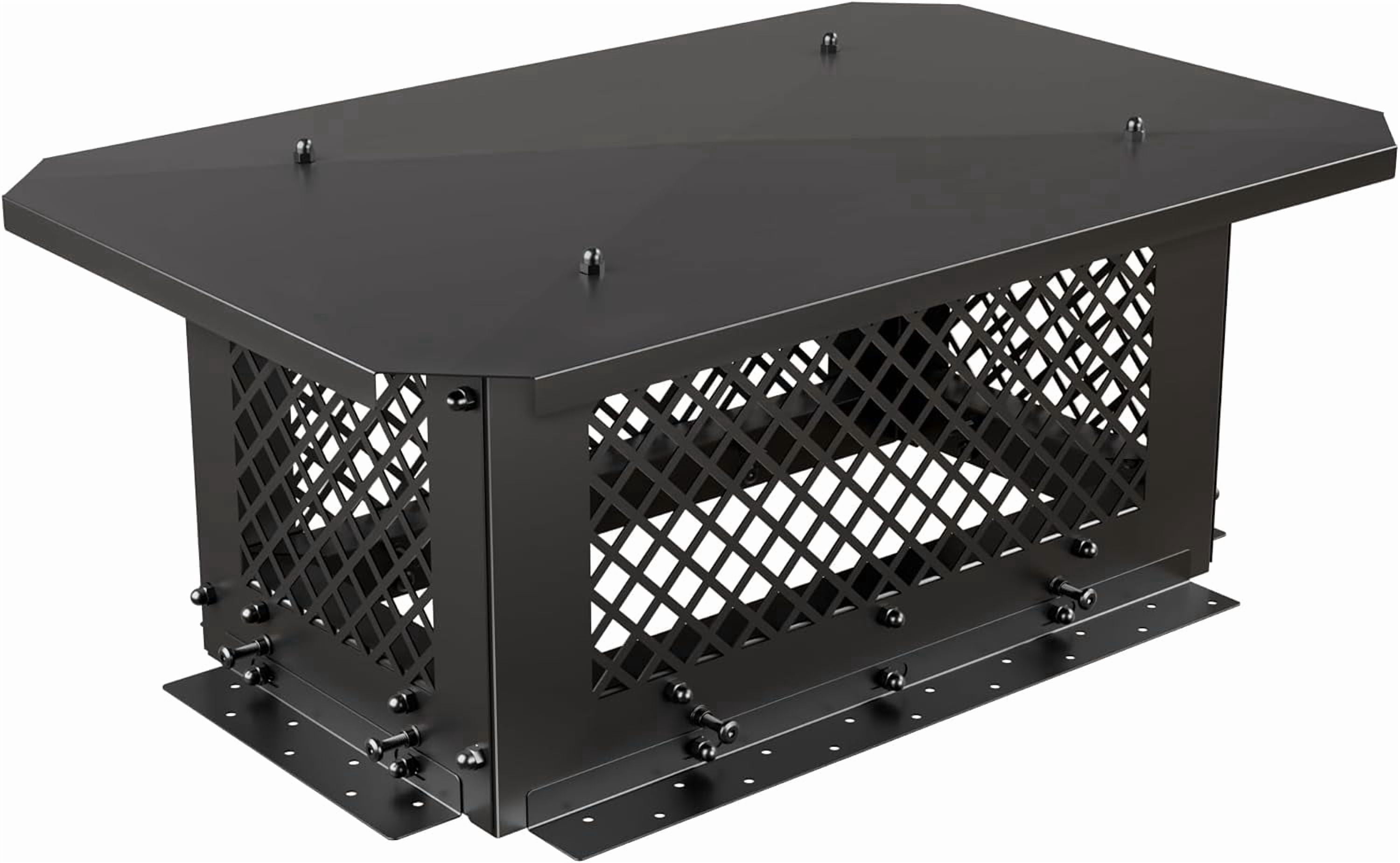 Chimney Cap 10x19 Cover Rectangular: All Weather Chimney Caps for ...