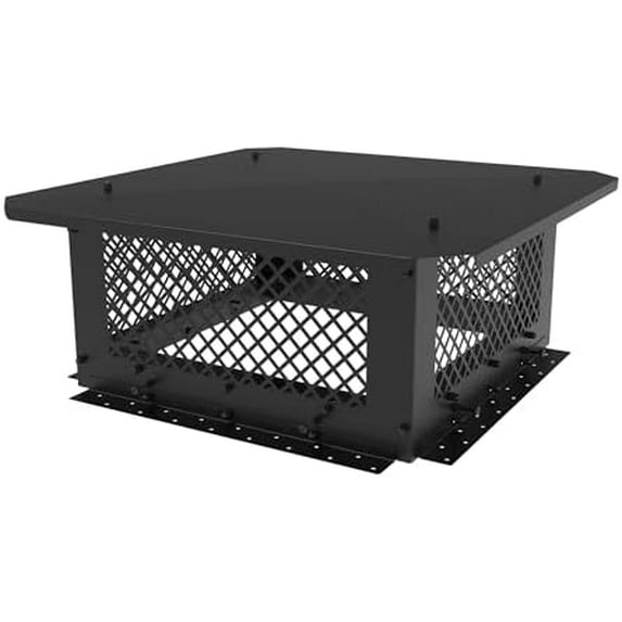 Chimney Cap, 14" x 14" Chimney Cover, Chimney Rain Caps, Fireplace ...