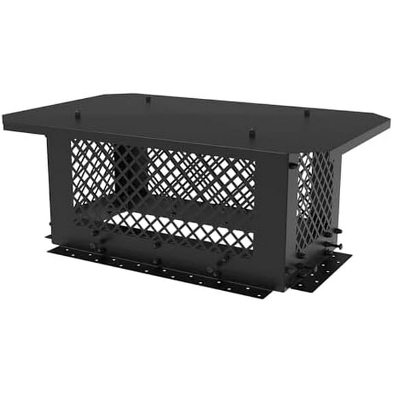 Chimney Cap, 14" x 14" Chimney Cover, Chimney Rain Caps, Fireplace ...