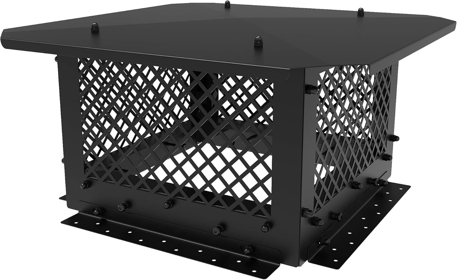 Chimney Cap, 14" x 14" Chimney Cover, Chimney Rain Caps, Fireplace ...