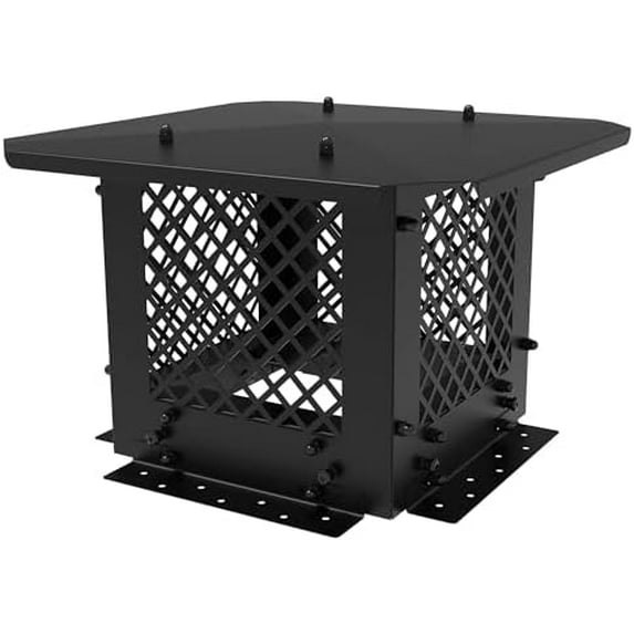 Chimney Cap, 14" x 14" Chimney Cover, Chimney Rain Caps, Fireplace ...