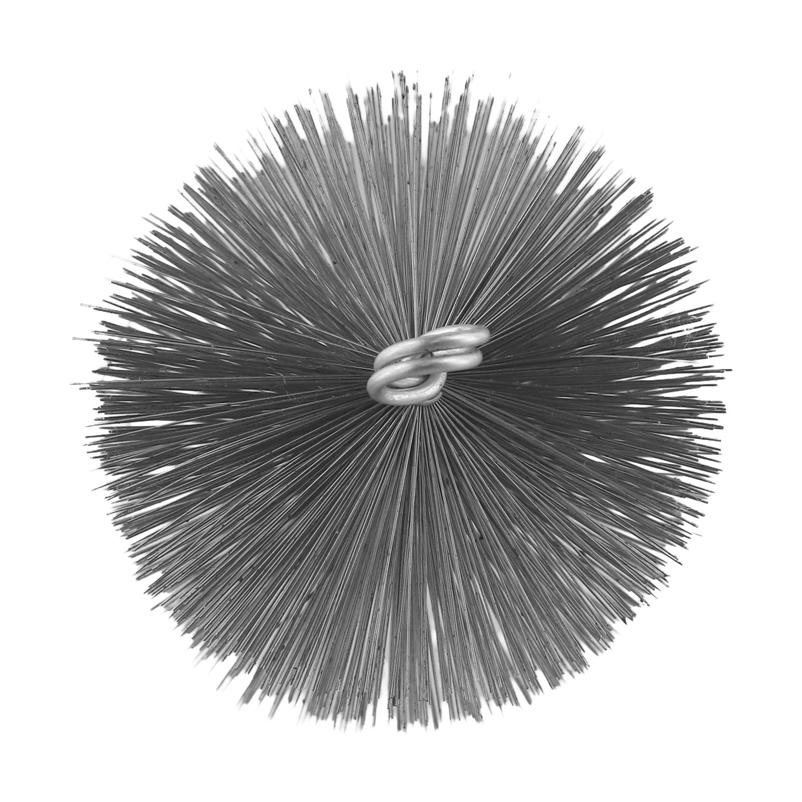 Chimney Cleaning Brush for Fireplace Flue Pipe with Steel Wire Bristles ...