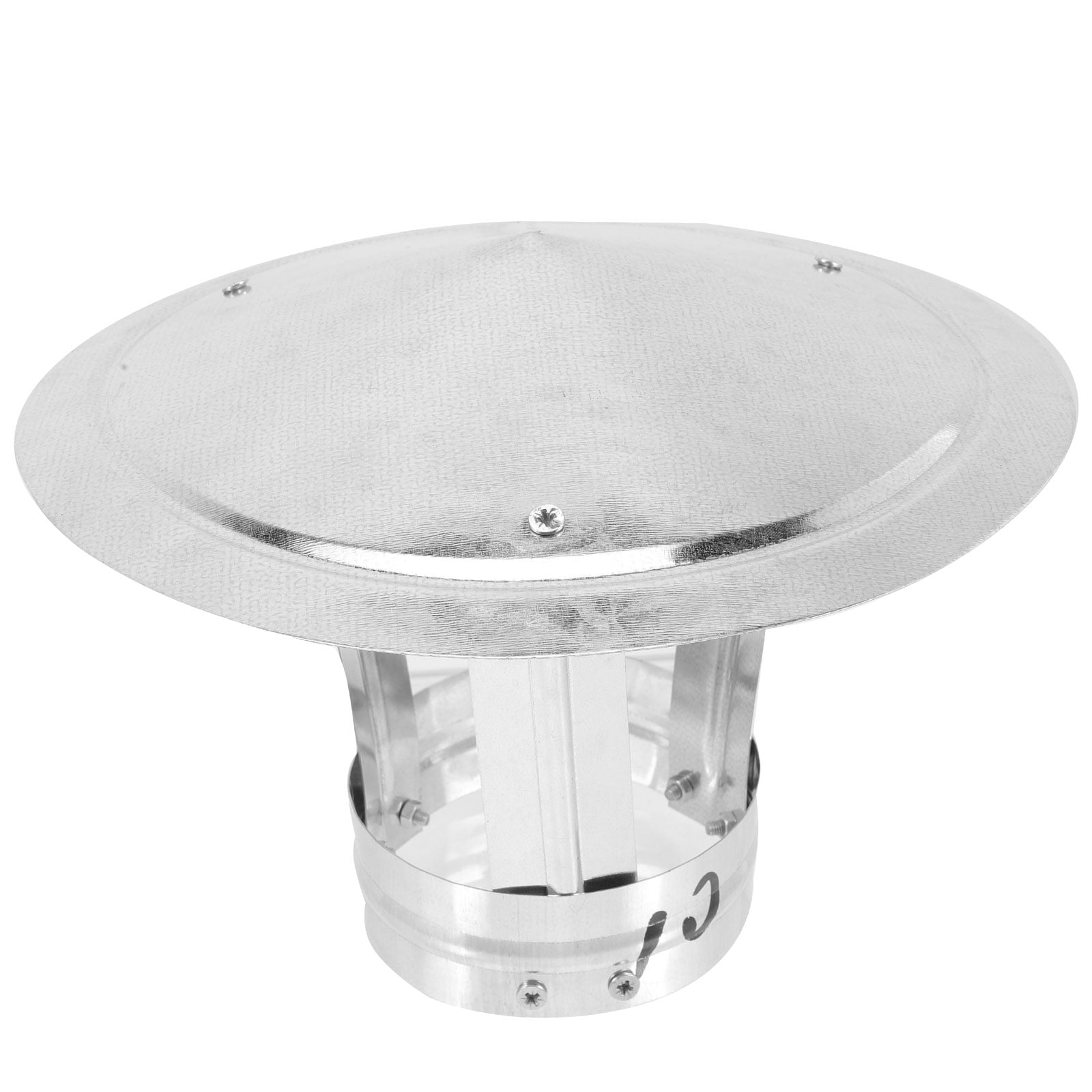 Chimney CoverChimney Cap Heavy Duty Iron Chimney Flue Cowl Pipe Rain ...