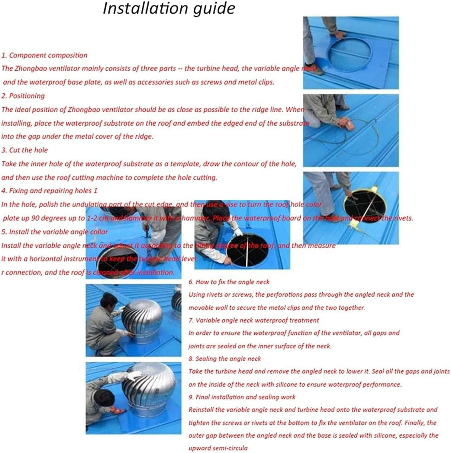 Chimney Cowl Cap Pot Guard Stainless Steel Flue Pipe Cover Cap Vent Top ...