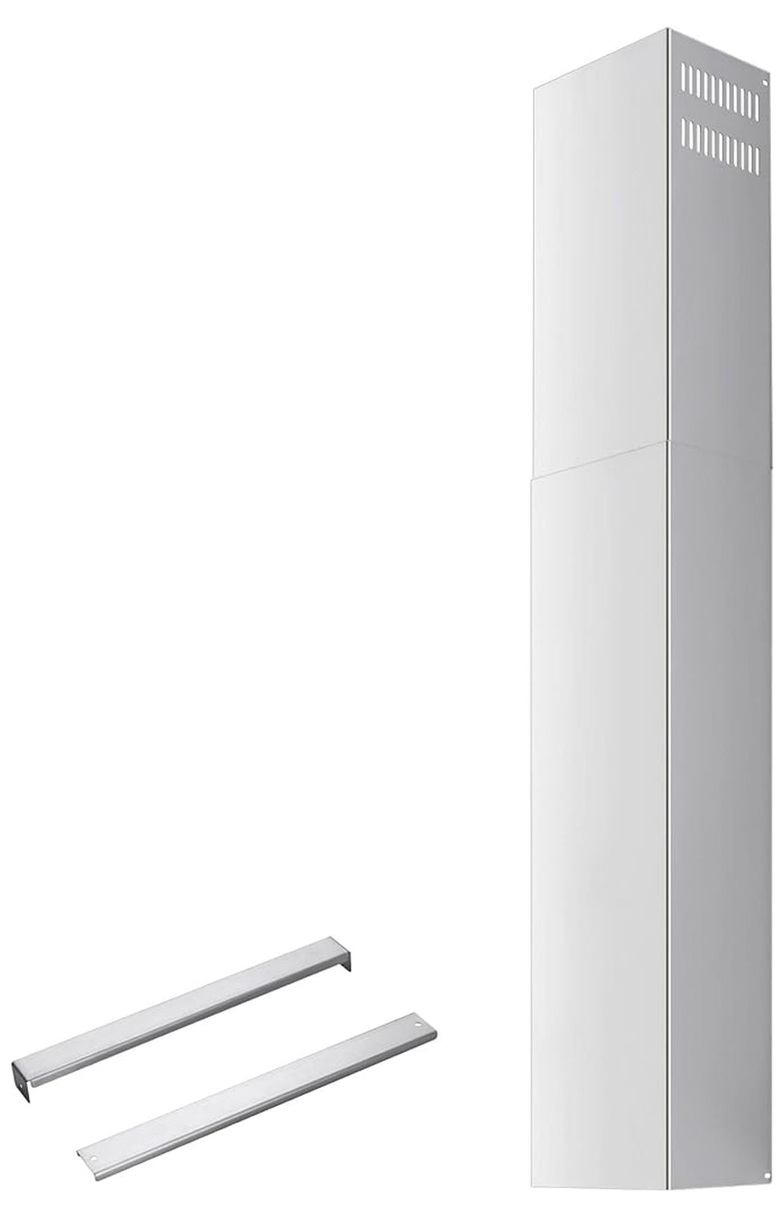 Chimney Extension Wall Mount Range hood Adjustable Kitchen Chimney Duct ...