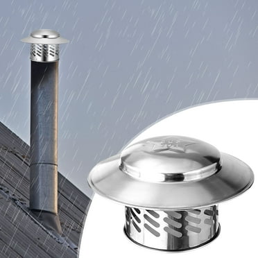 Chimney Pipe Cap Chimney Cap Flue Cap Rainproof Cap - Walmart.com
