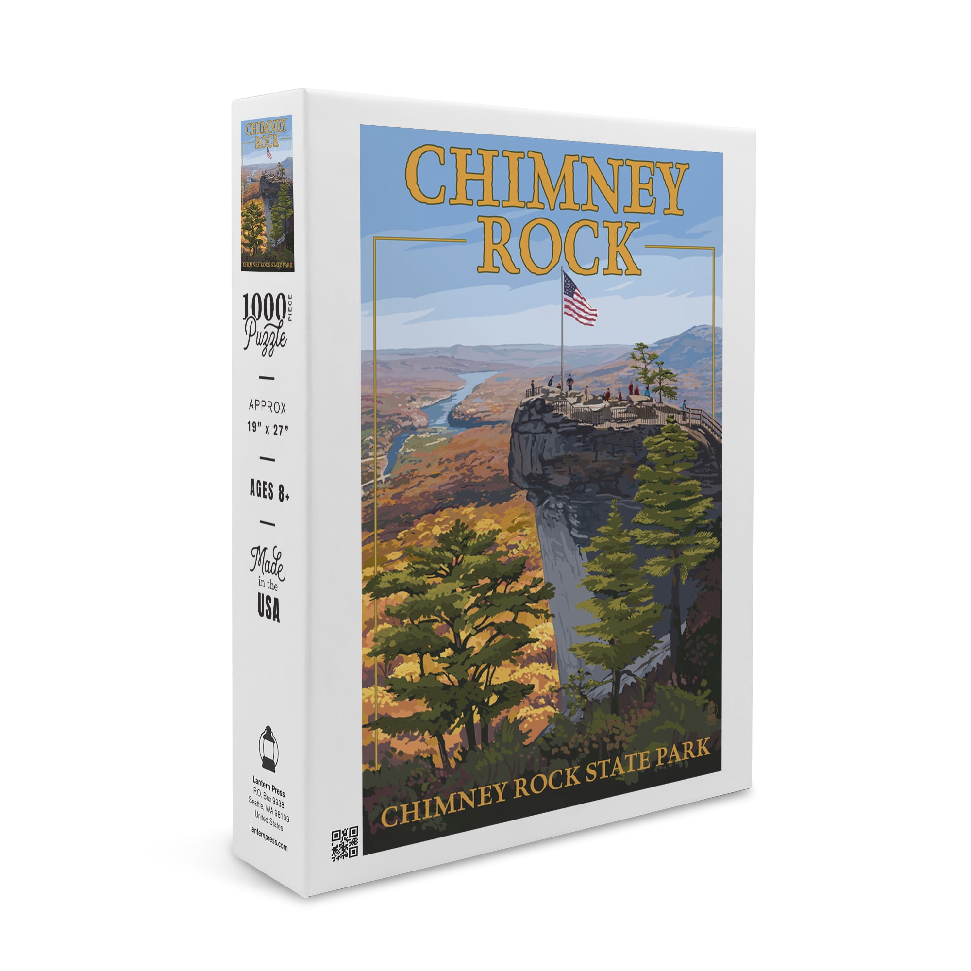 Chimney Rock Park, North Carolina, View from Top (1000 Piece Puzzle ...