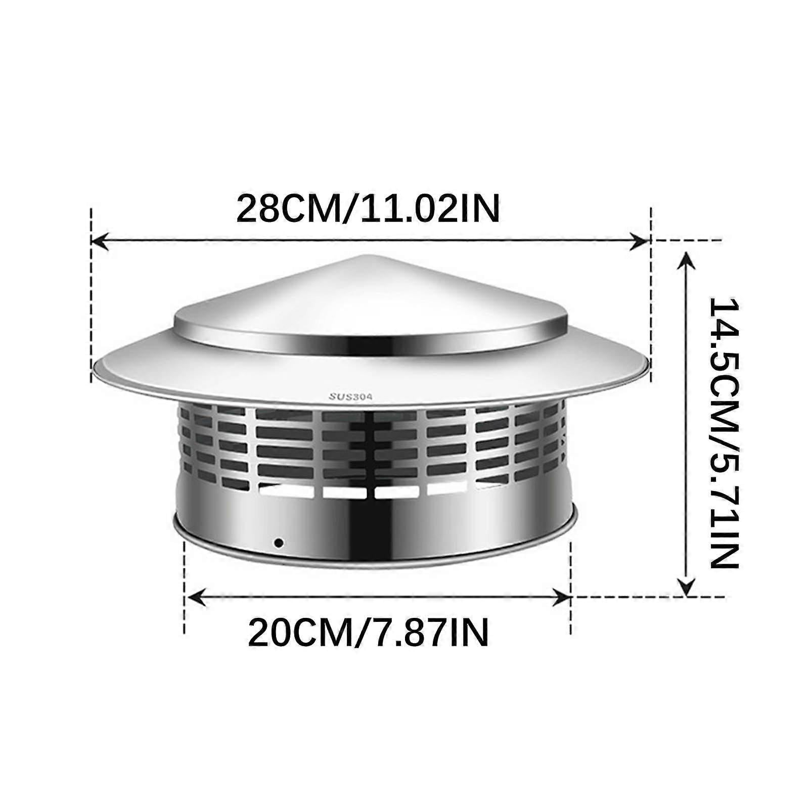 Chimney Vent Cover Chimney Hat Top Chimney Cap Roof Rain Chimney Cover ...