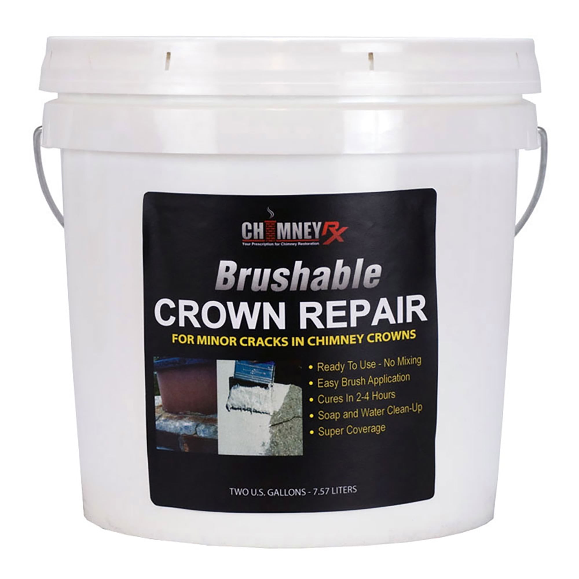 ChimneyRx Brushable Crown Repair 2-gal - Walmart.com