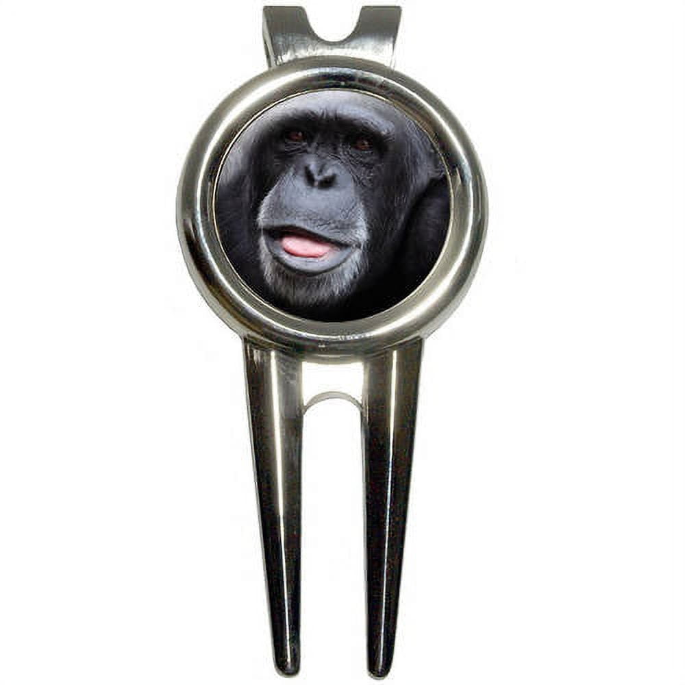 Chimpanzee Chimp - Ape Monkey Golf Divot - Walmart.com