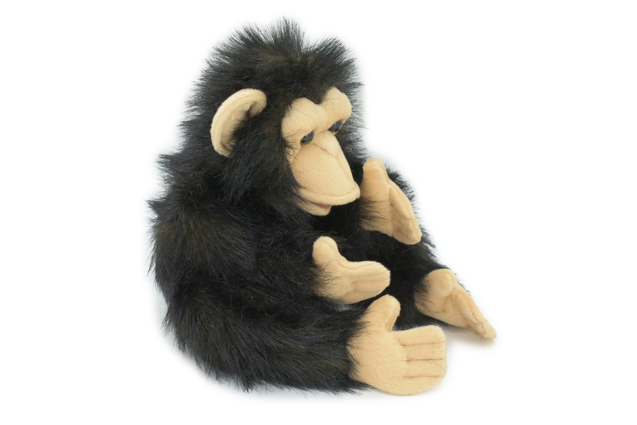 Chimpanzee Hand Puppet, Very Nice Plush Chimpanzee Baby, Stuffed ...