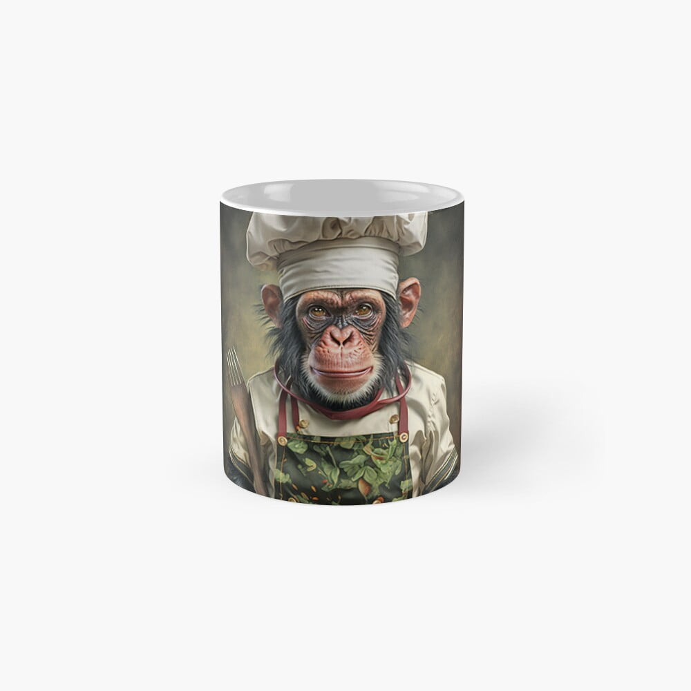 Chimpanzee Kitchen Cook Che Classic Mug - Walmart.com