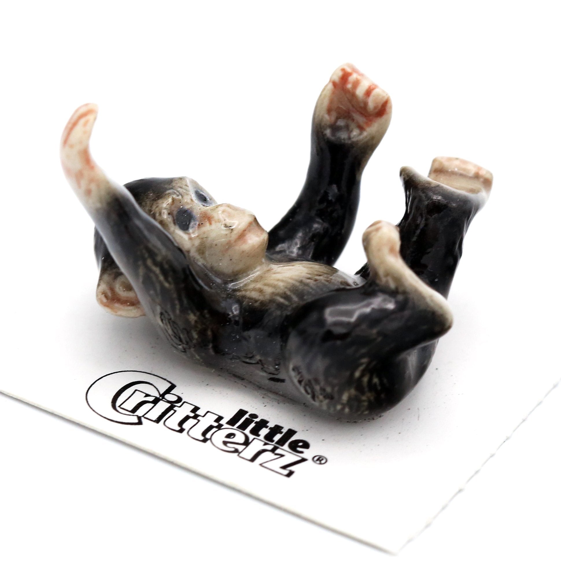 Chimpanzee "Tooley" - miniature porcelain figurine - Walmart.com