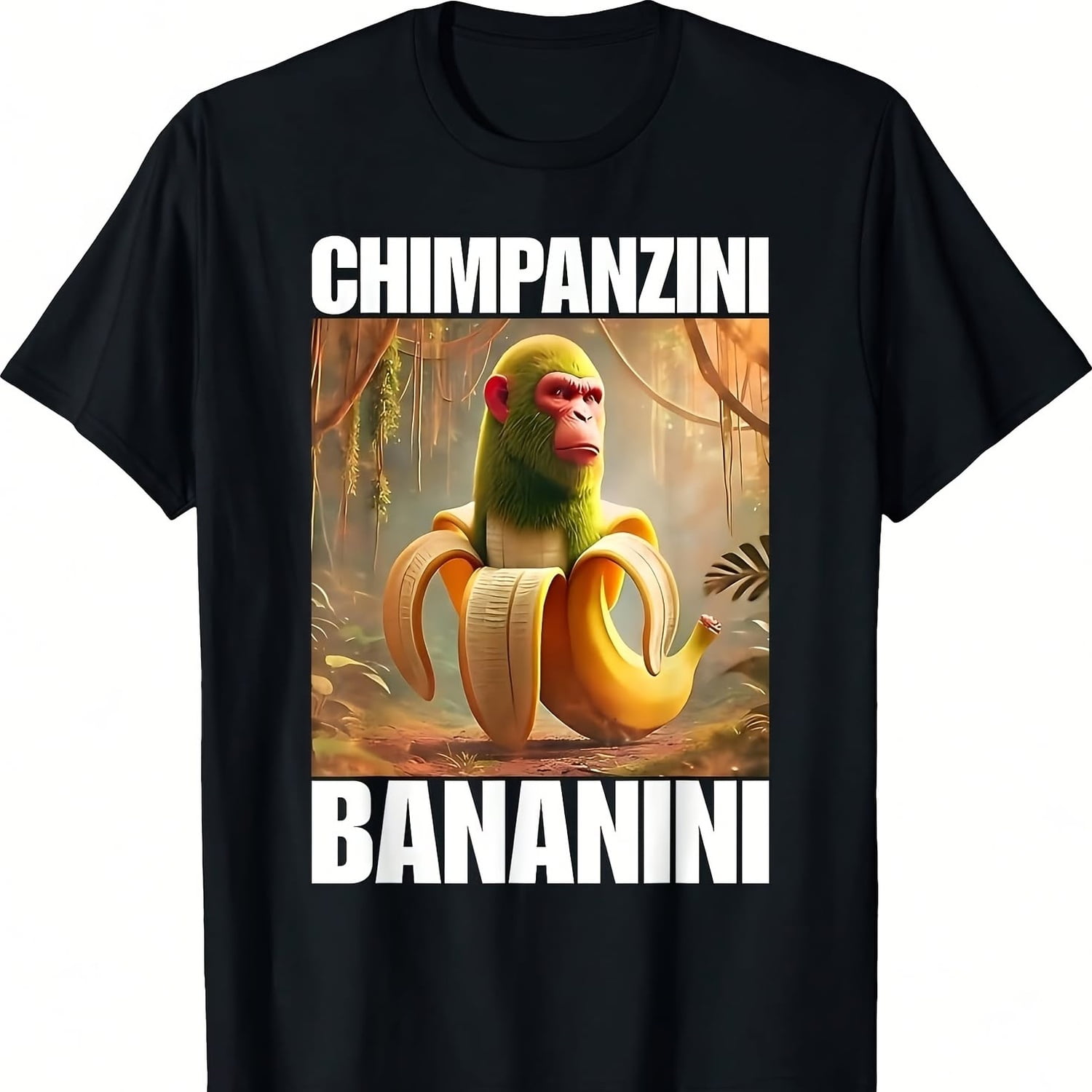 Chimpanzini Bananini - Italian Brainrot Meme T-S1Hirt - Walmart.com