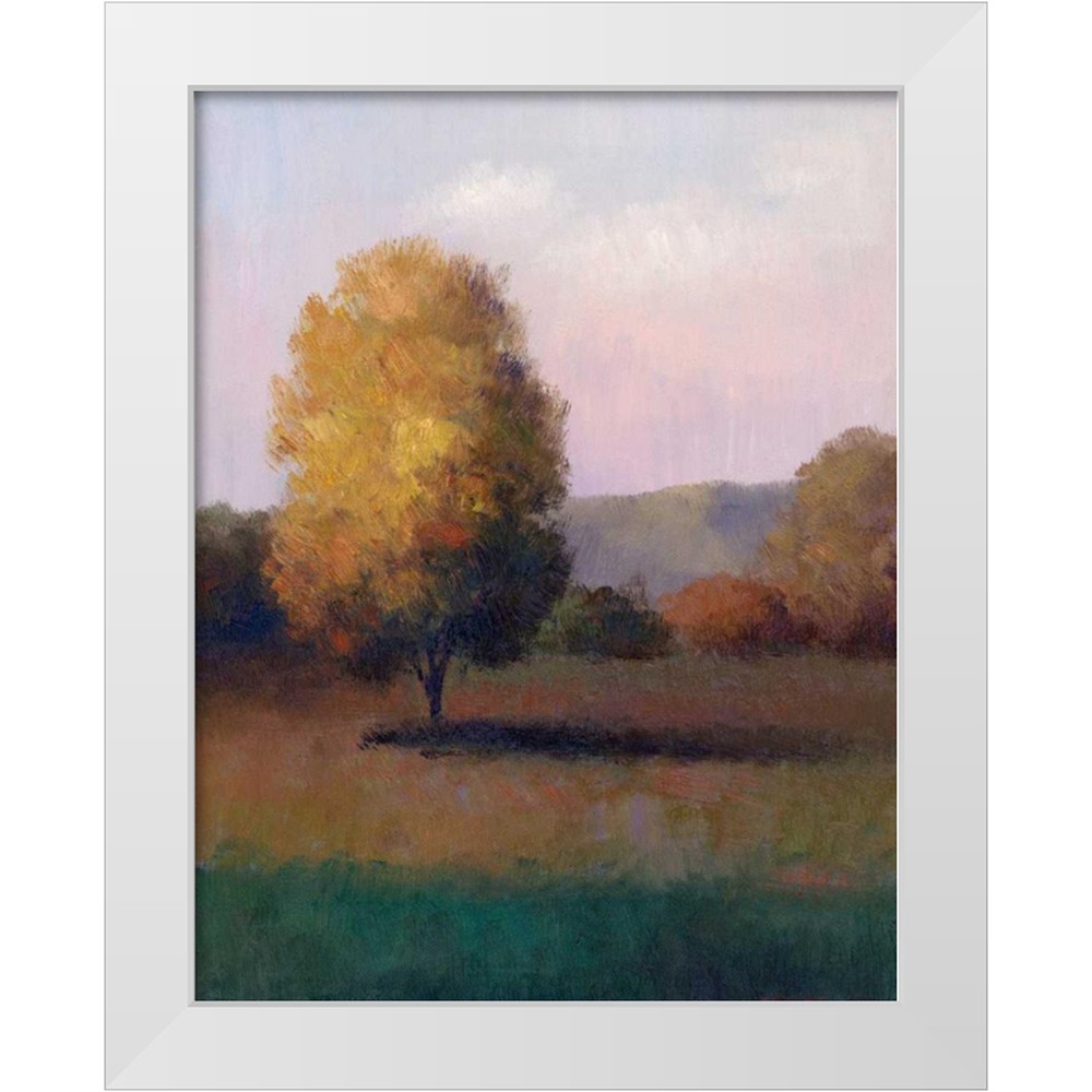 Chin, Art 26x32 White Modern Wood Framed Museum Art Print Titled - Tree ...