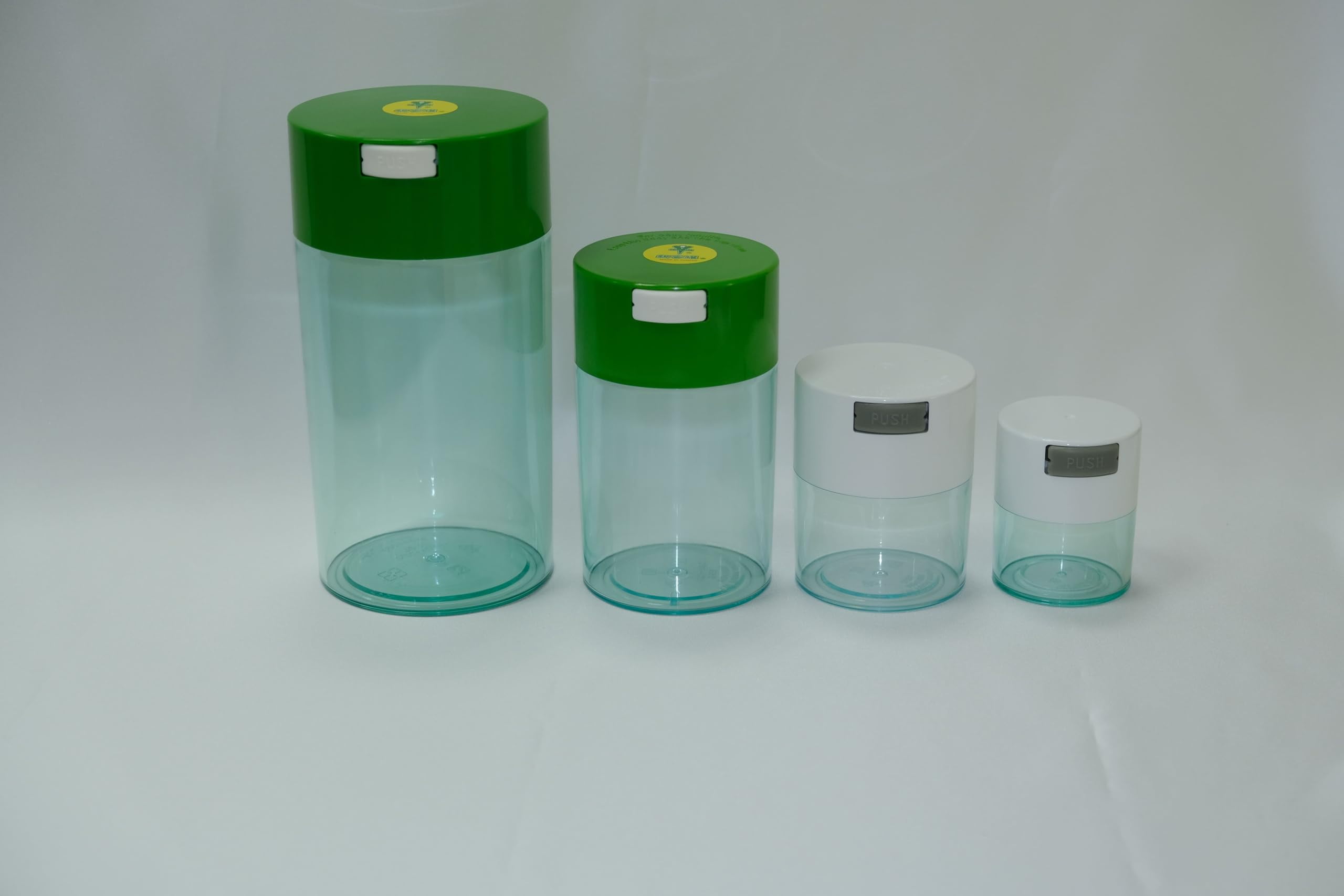 Chin Me SGS Airtight seal Set of 4 Vacuum Sealed Dry Goods Storage ...