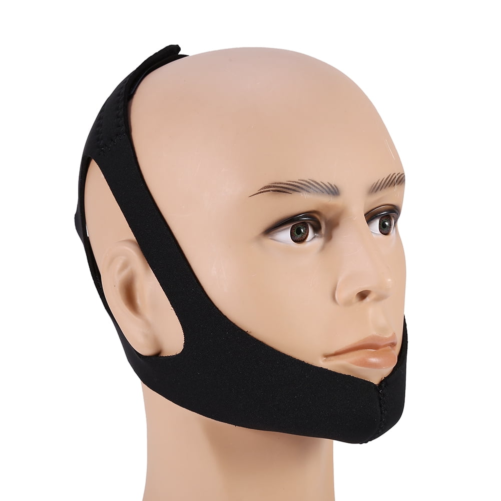 Chin Sleeping Aid Tool Sleep Anti-snore Headband Snore Belt Jaw Support ...