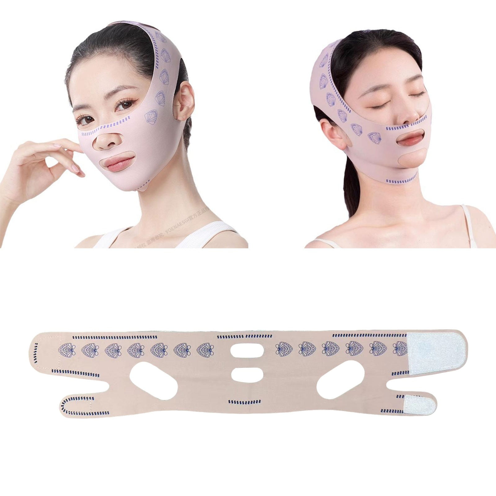 Chin Strap for Sleeping,Adjustable Chin Strap,Jaw Strap,Jawline Shaper ...
