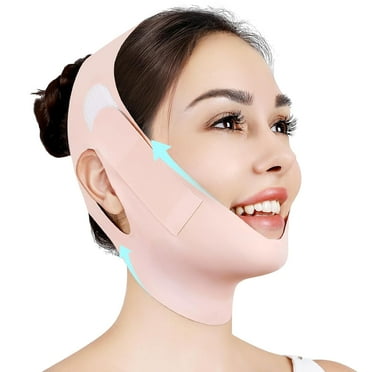 Post Surgical Chin Strap Bandage for Women - Neck and Chin Compression ...