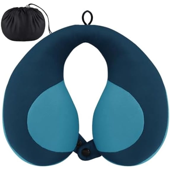 Chin Supporting Travel Neck Pillow, Comfortably Supports and Helps ...