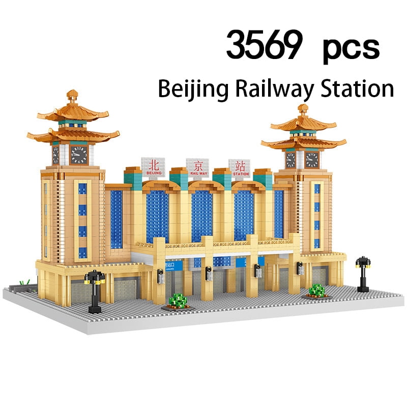 China Architecture ShangHai Oriental Pearl Tower Big Ben Blocks ...