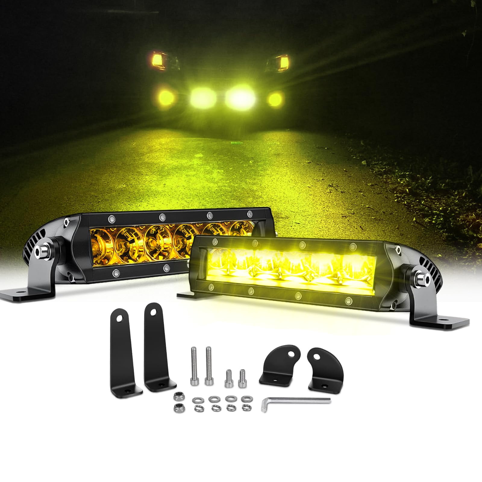 From China Chelhead Led Light Bar, Super Slim 2 PCS 7 Inch 30W Spot ...