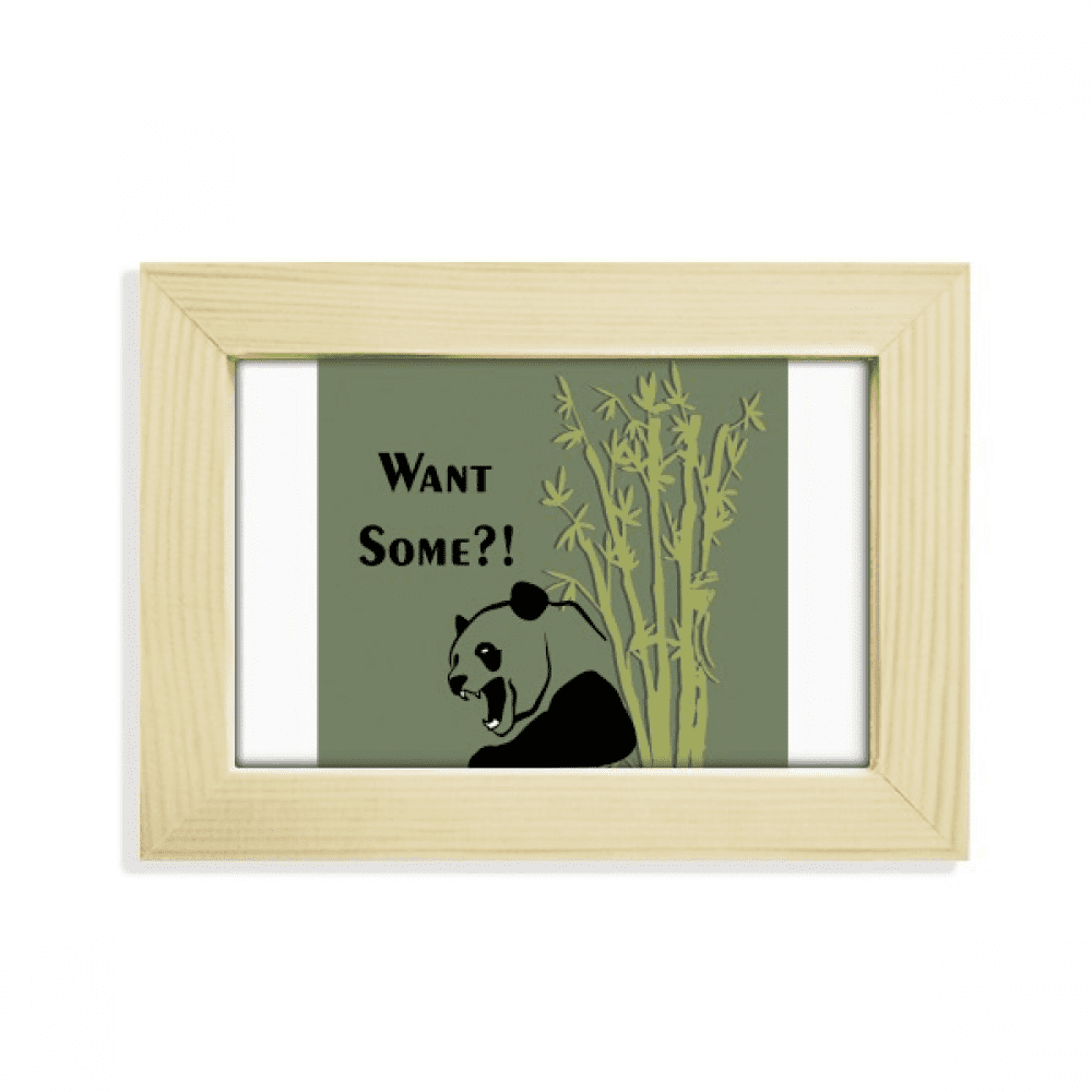 China Chengdu Panda Food Desktop Decorate Photo Frame Picture Art ...