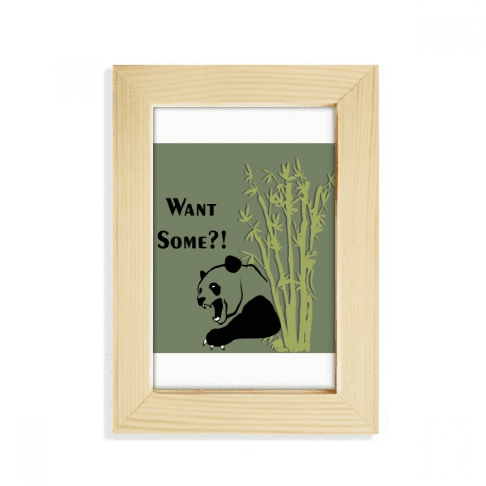 China Chengdu Panda Food Desktop Display Photo Frame Picture Art ...