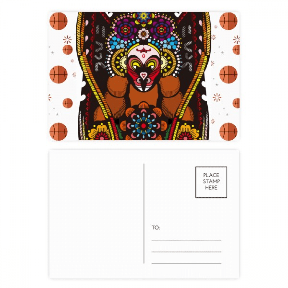 China Chinese Beijing Peking Pattern Basketball Postcard Set Thanks ...