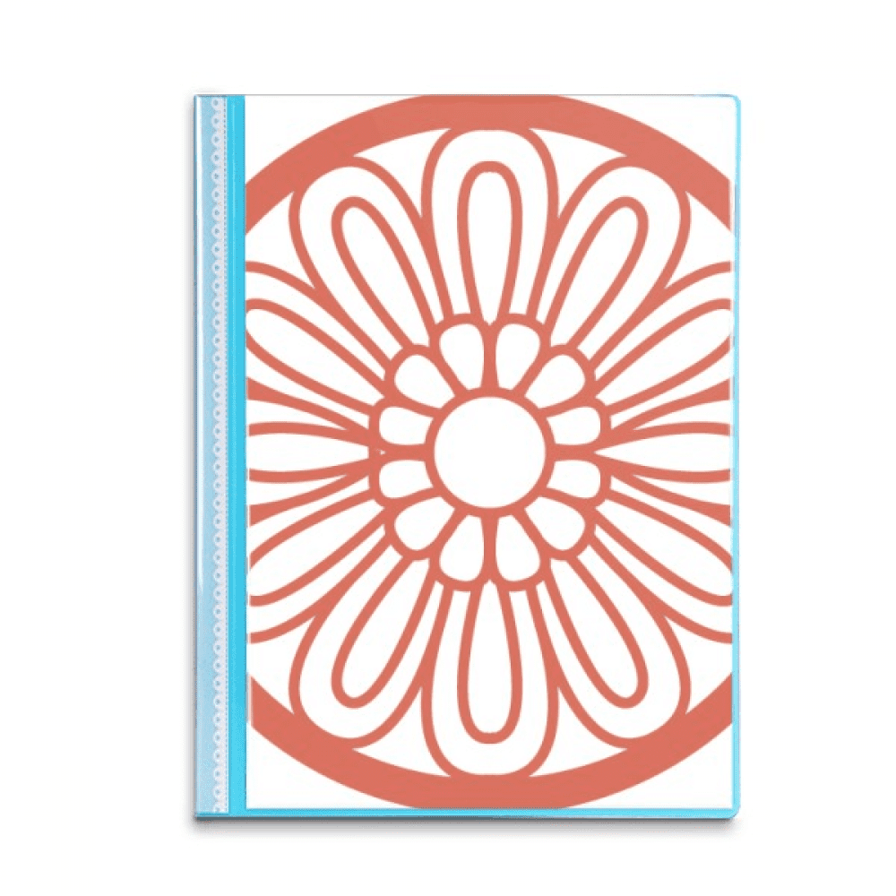 China Chinese Red Flower Traditional Pattern Book Sheet Protectors ...