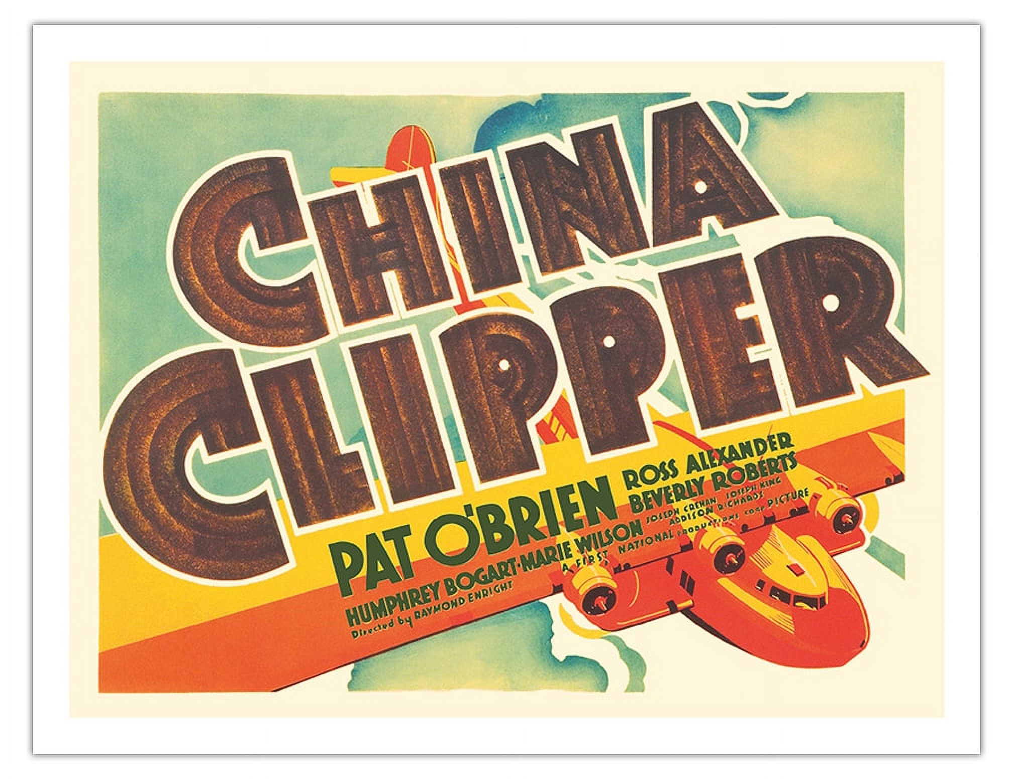 China Clipper - Starring Pat O’Brian Humphrey Bogart Marie Wilson ...