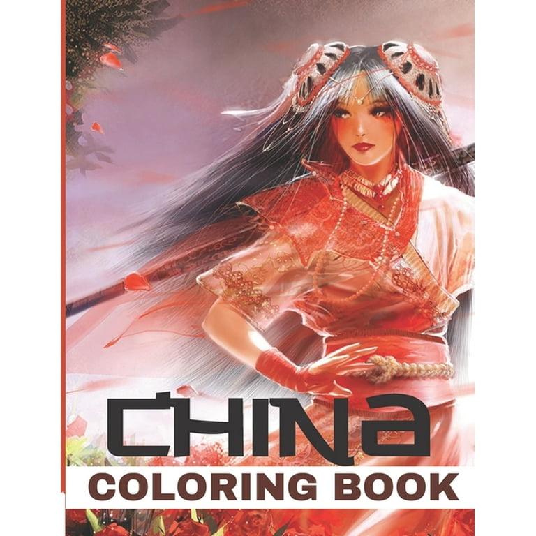 china coloring book