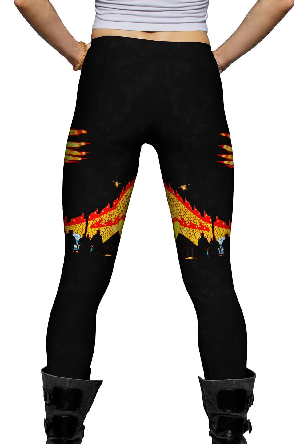 China Festival Of Lights Dragon Leggings - Walmart.com