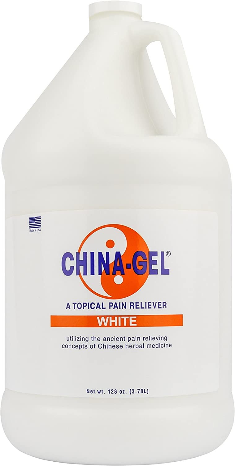 China-Gel A Topical Pain Reliever - White Menthol - Muscle Strains ...