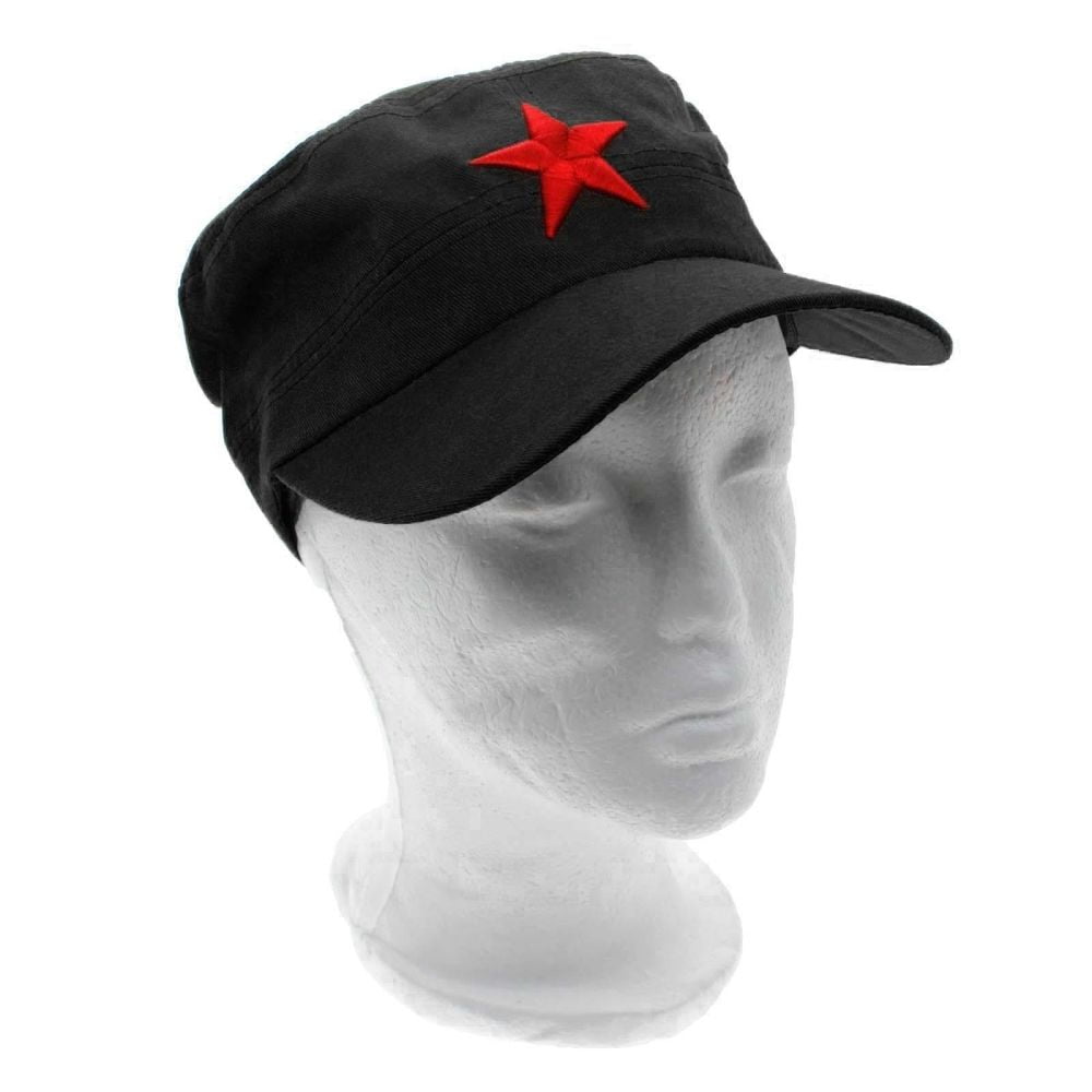 China Gifts Cotton Unisex Vintage Red Star Green Flat Military Hats ...