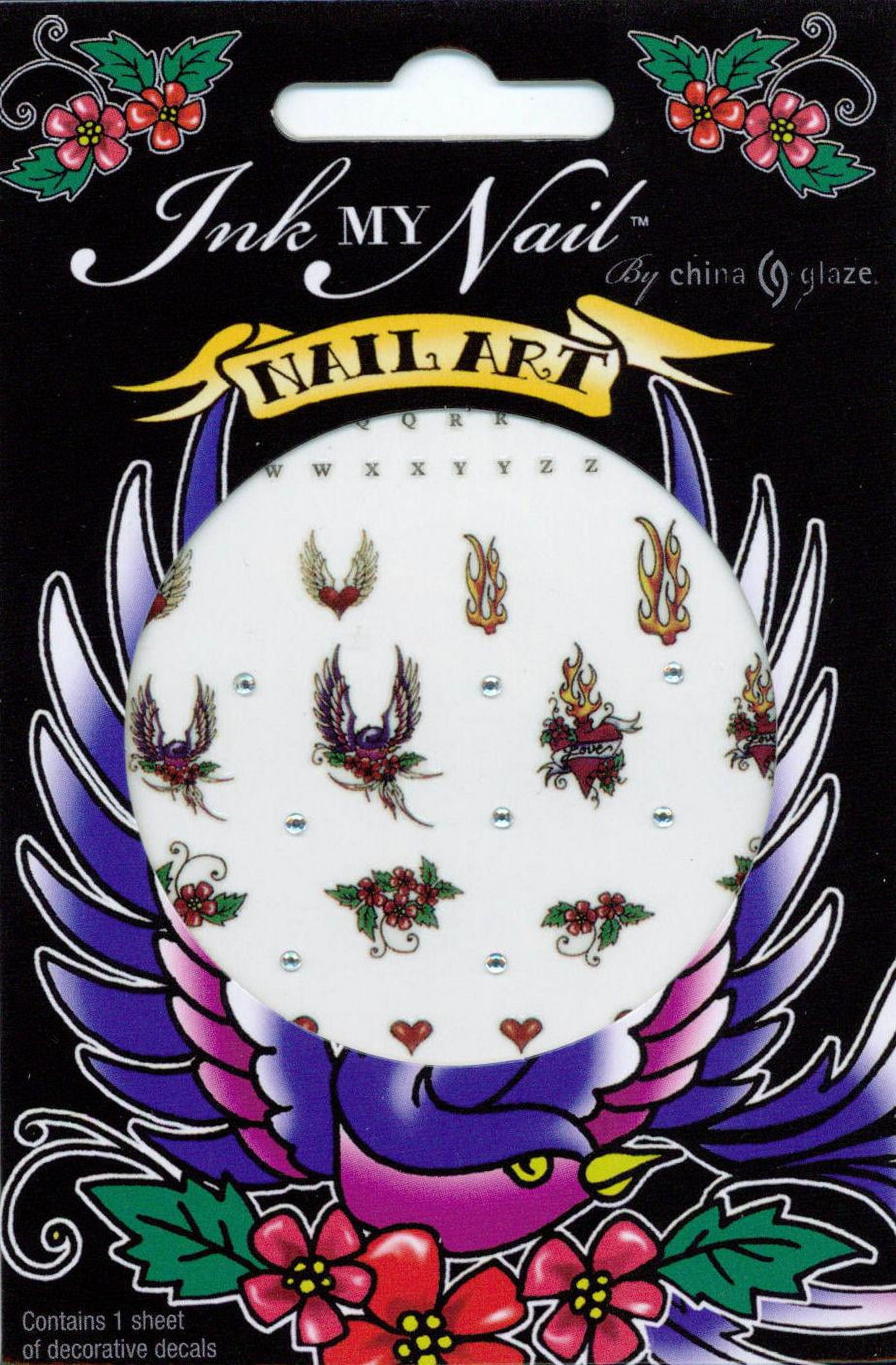 China Glaze INK Nail Art Decals - Walmart.com