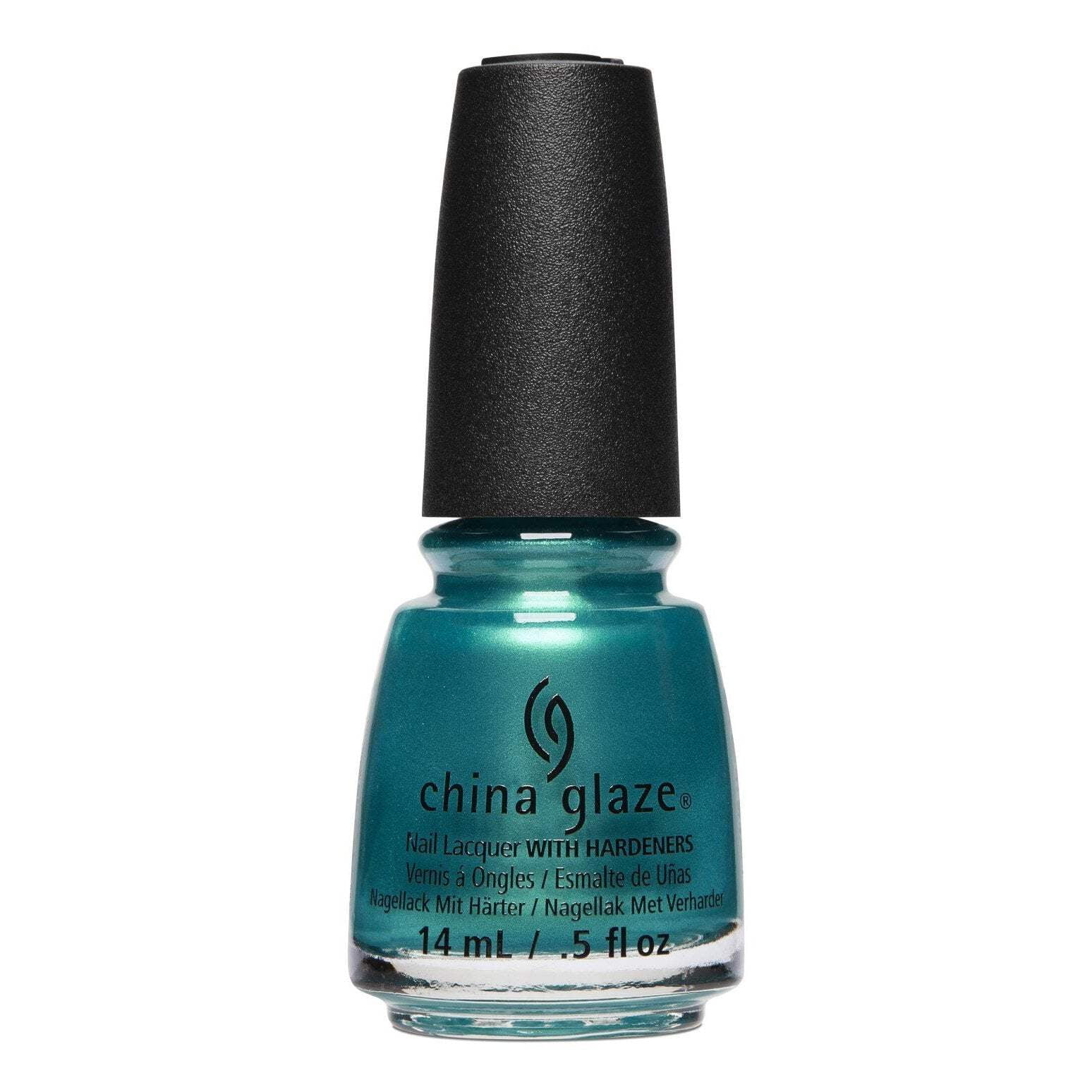 China Glaze Lacquer Don'T Teal My Vibe (Turquiose Shimmer) 0.5 oz ...