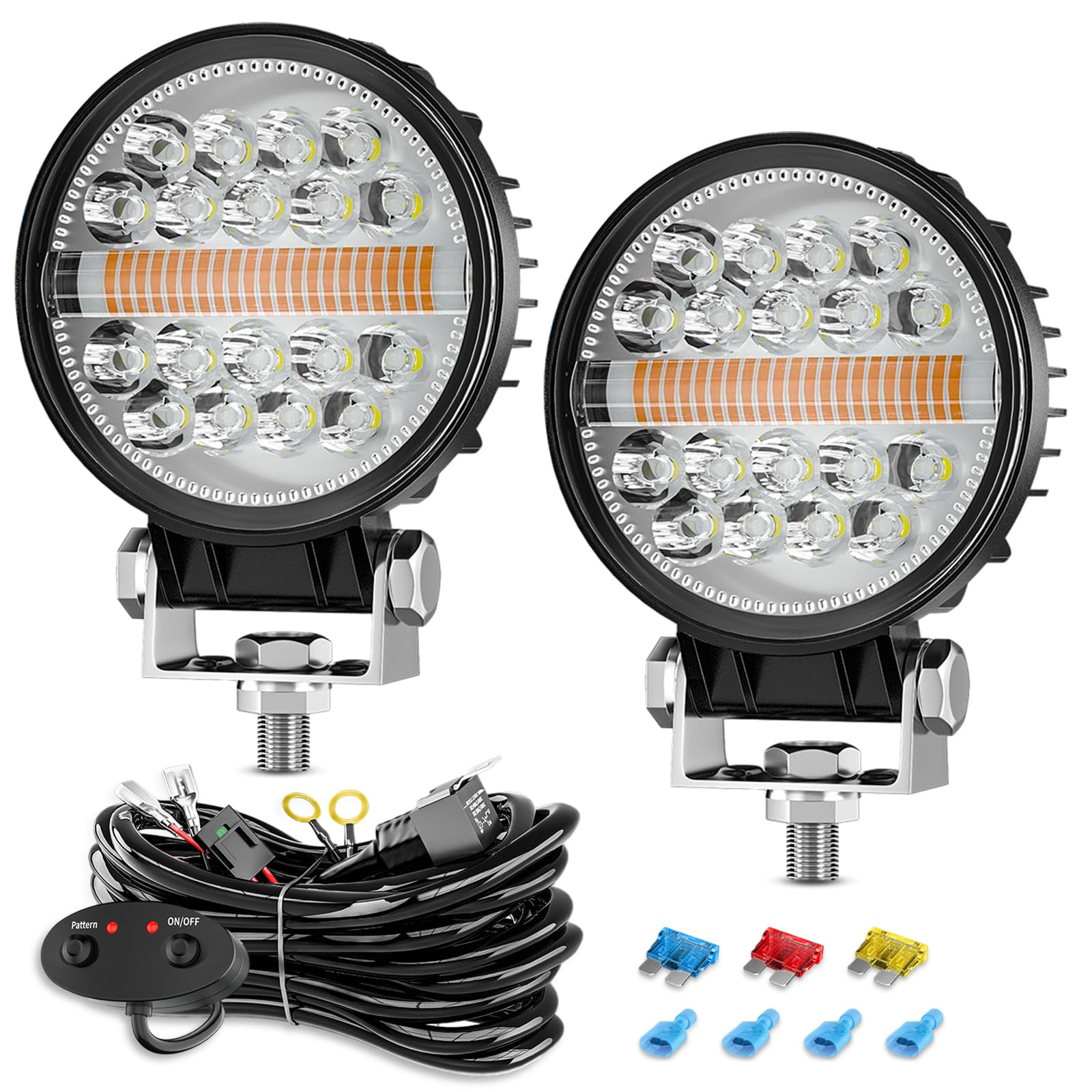 From China Litampo 4 inch Round Off Road Lights Pods Aluminum with ...