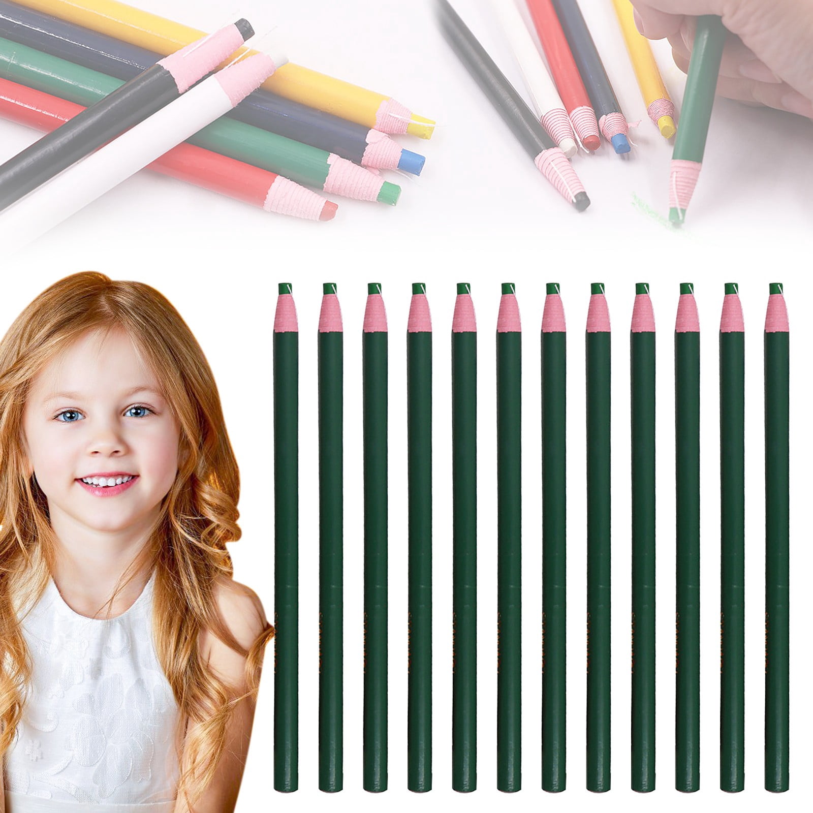 China Marker Pencil Ecohintz 12 Pack Non-Sharpening China Markers - Wax ...