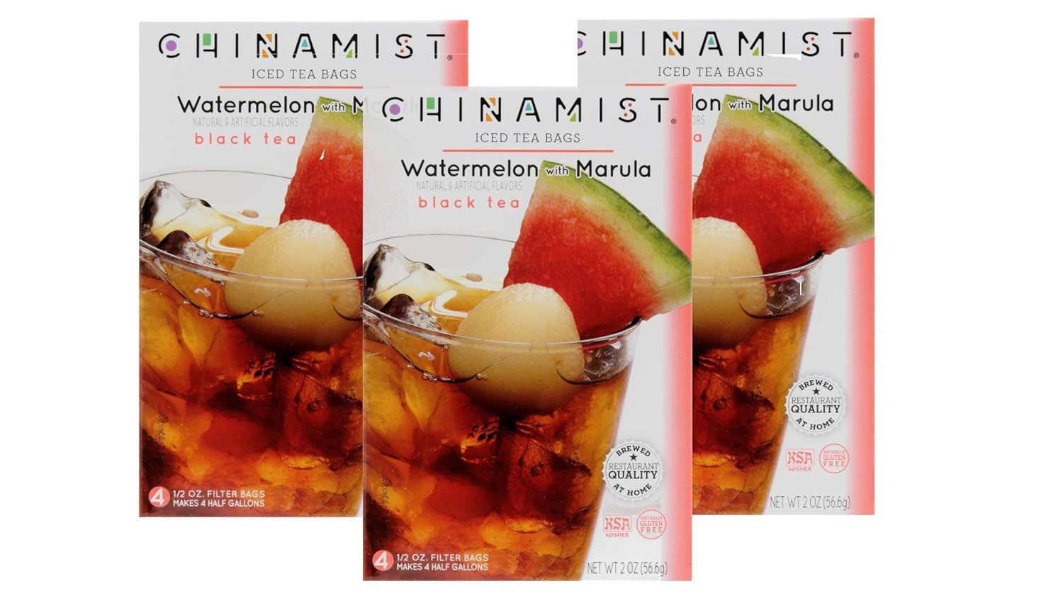 China Mist Watermelon with Marula Black Tea, (3 Pack) - Walmart.com