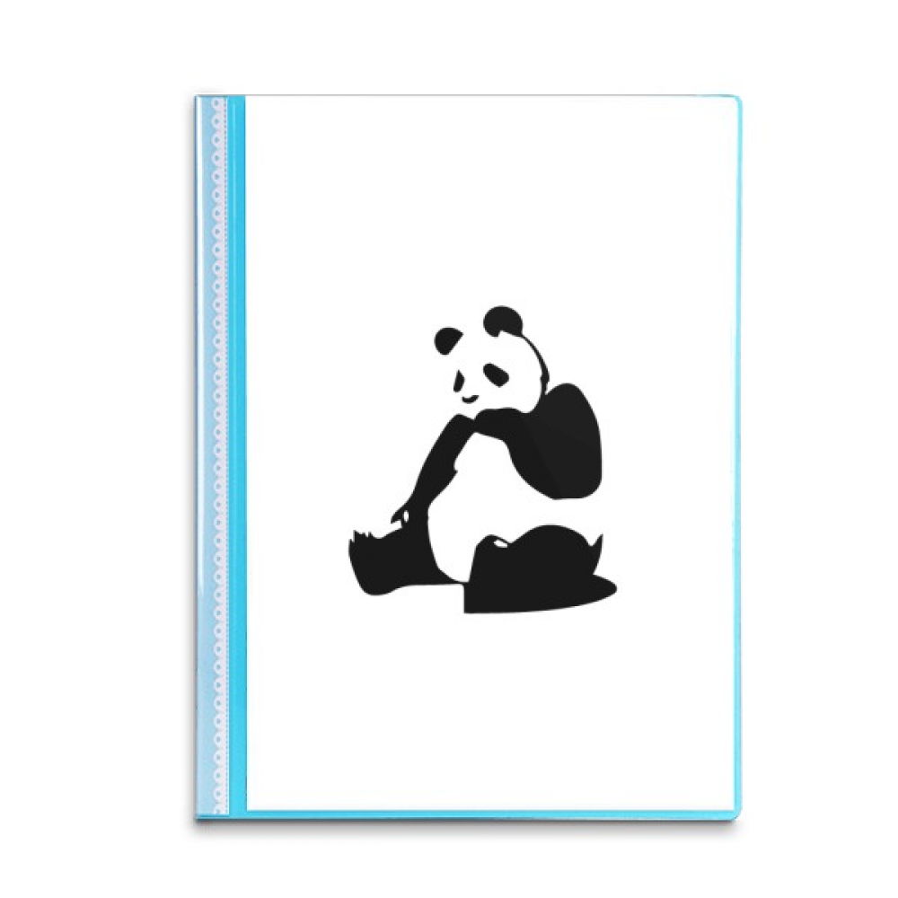 China National Treasure Panda Outline Book Sheet Protectors Portfolio ...