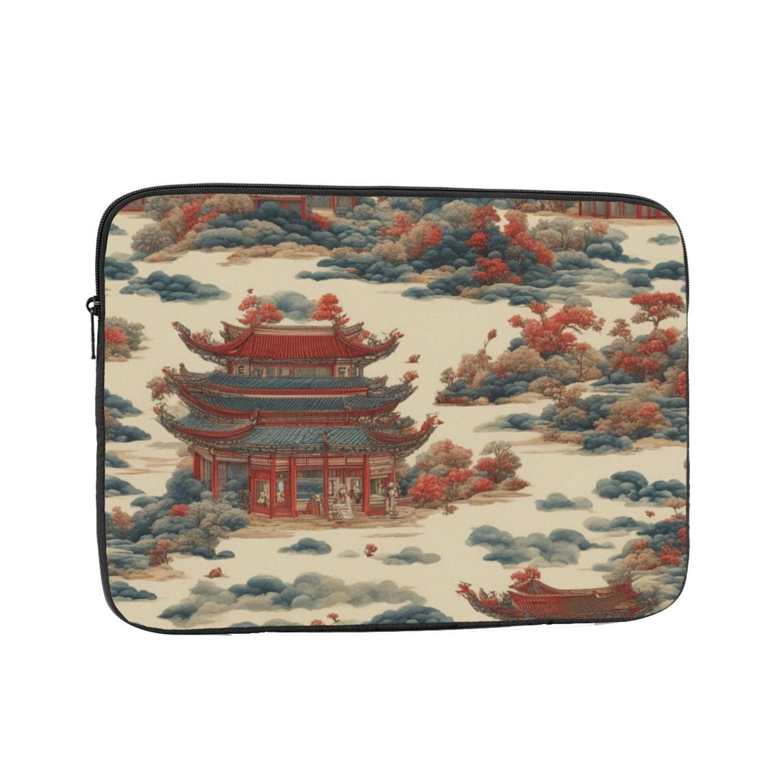 China Old Building Laptop Sleeve Bag Compatible With MacBook Air / Pro ...