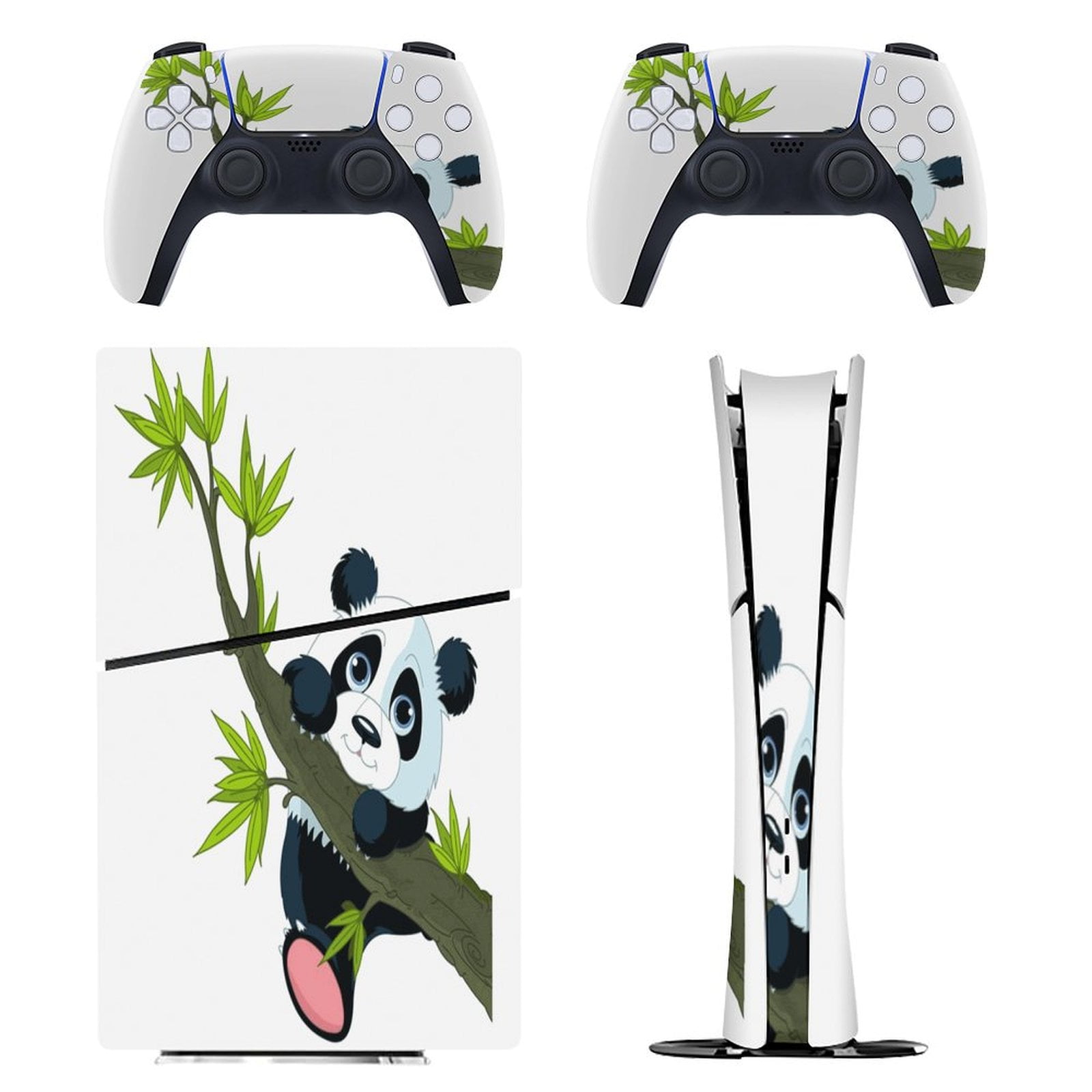 China, Pandas, Trees PS5/PS5 Slim Digital Disc Skin Sticker For Console ...