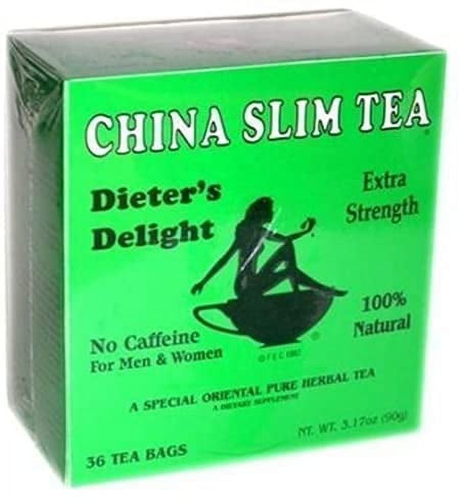 China Slim Dieter's Tea Delight, Large 3.17oz/90g, 36-Count, Pack of 3 ...