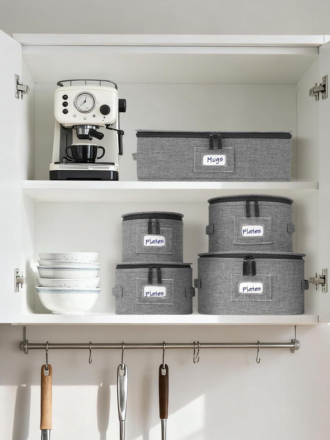 China Storage Containers 5-Piece Set w/Hard Shell Sides & Bottom ...