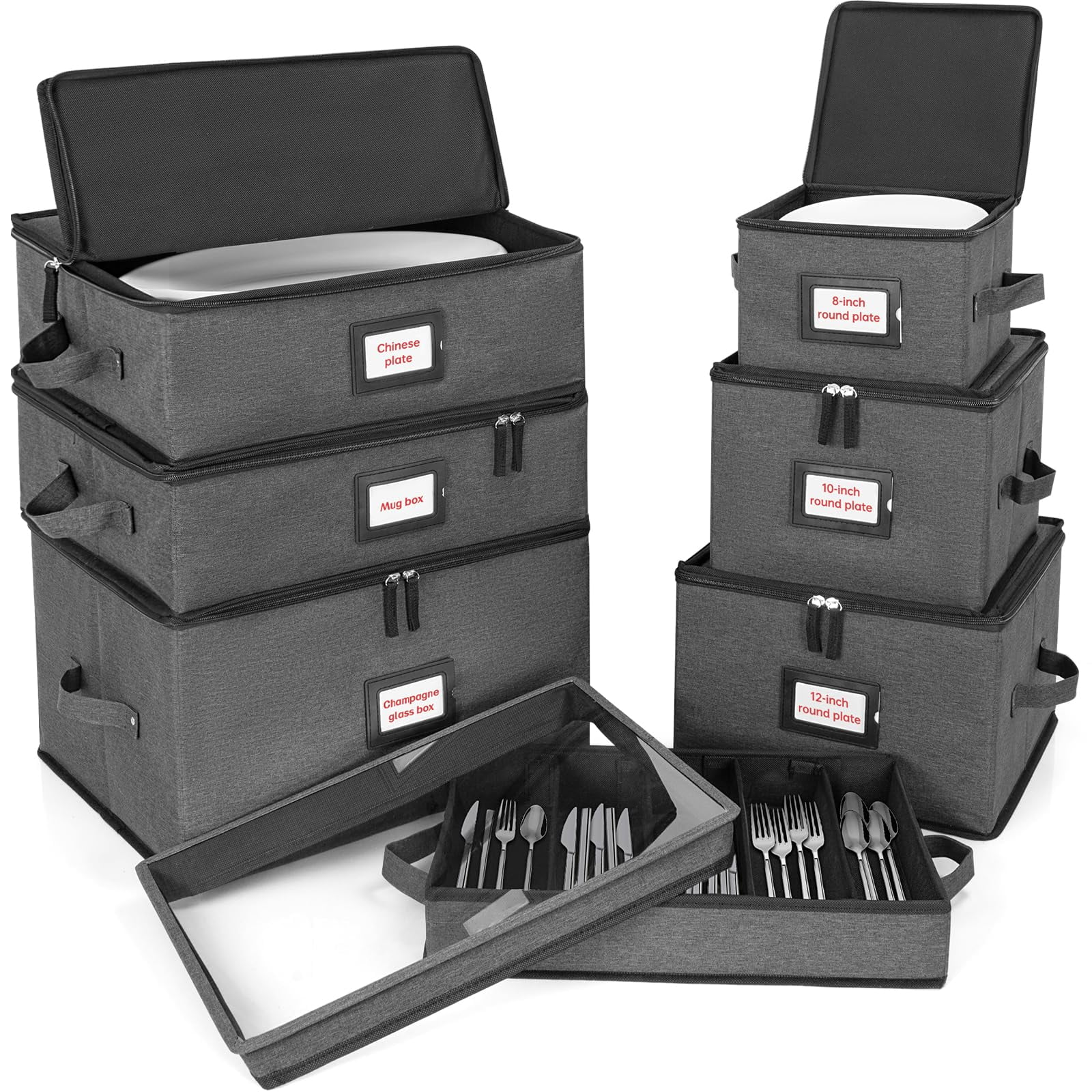 China Storage Containers 7-Piece Set, Hard Shell Box Moving Dishes ...