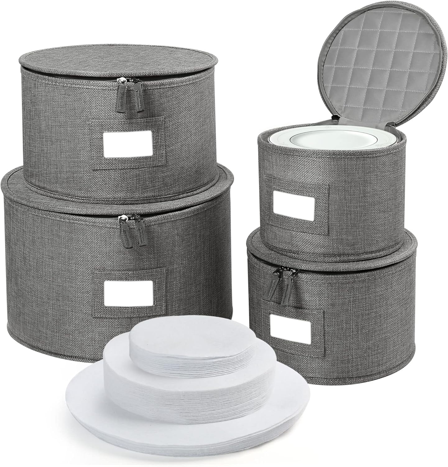 China Storage Containers, Hard Shell, 4PCS Set, Dish Storage Box for ...